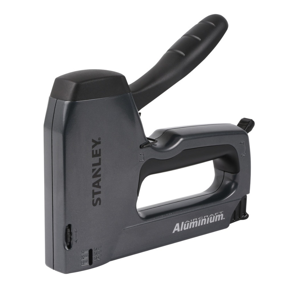 STANLEY HEAVY-DUTY STAPLE/NAIL GUN AIRCRAFT ALUMINIUM WITH INTERNAL ...